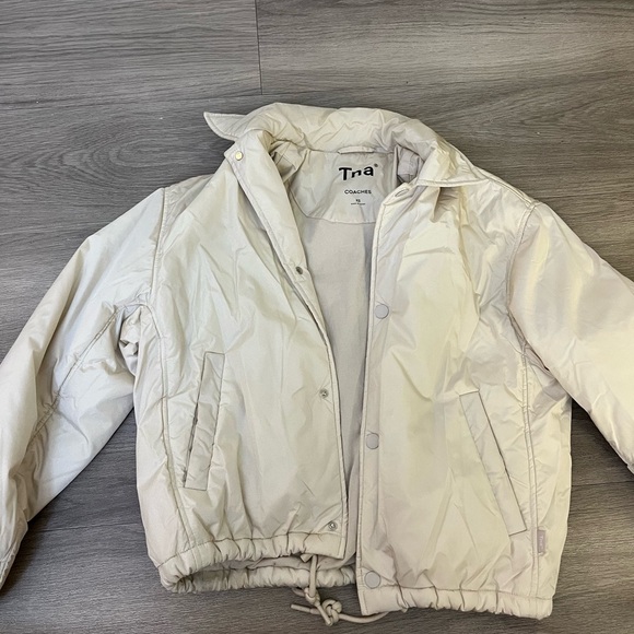 Aritzia | Jackets & Coats | Aritzia Tna Coaches Jacket Short | Poshmark